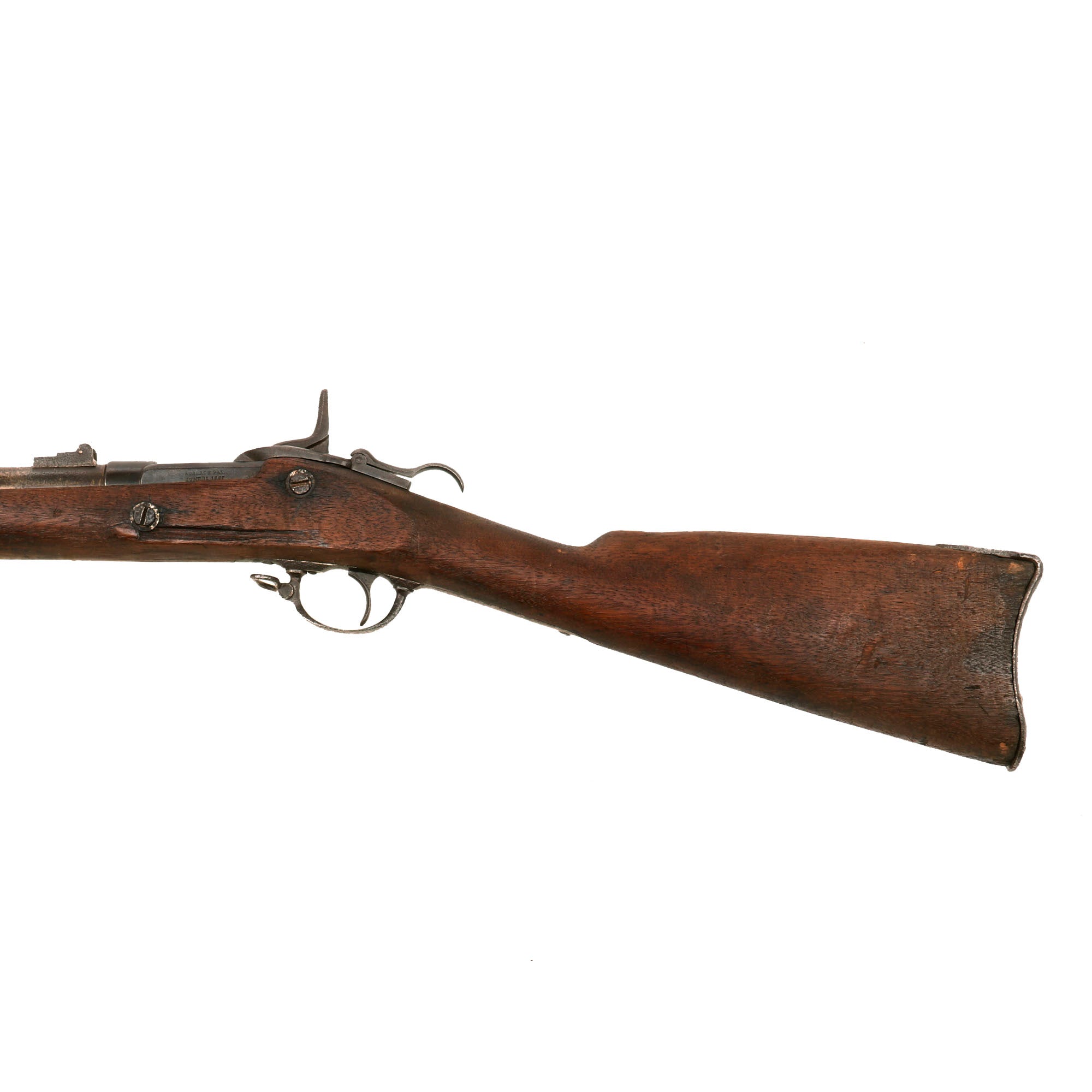 Original U.S. Civil War Springfield M-1863 Mason Contract Rifle Conver ...