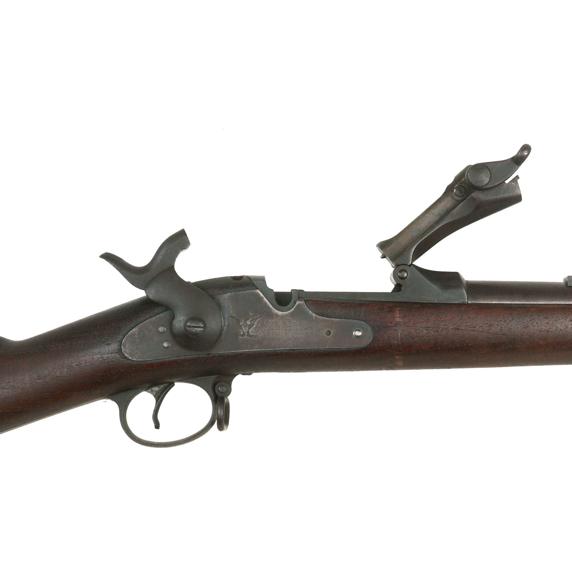 Original U.S. Springfield Trapdoor Model 1884 / 1888 Round Rod Bayonet ...