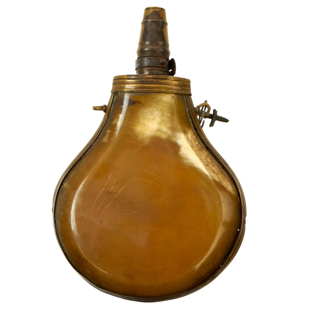 Original U.S. Seminole Wars Era Horn Powder Flask - Circa 1820 - 1840 ...