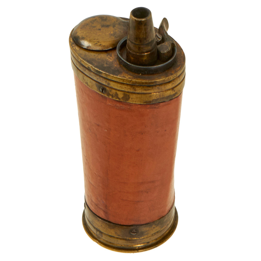 Original U.S. Revolutionary War Era Pistol Flask with Ball & Patch Com ...