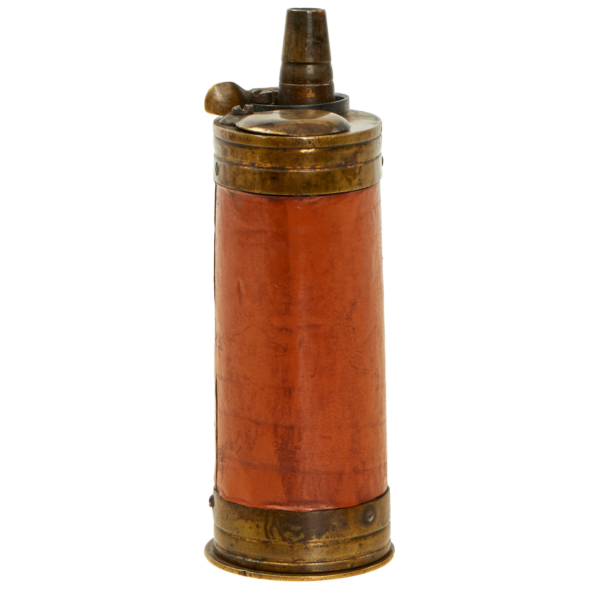 Original U.S. Revolutionary War Era Pistol Flask with Ball & Patch Com ...