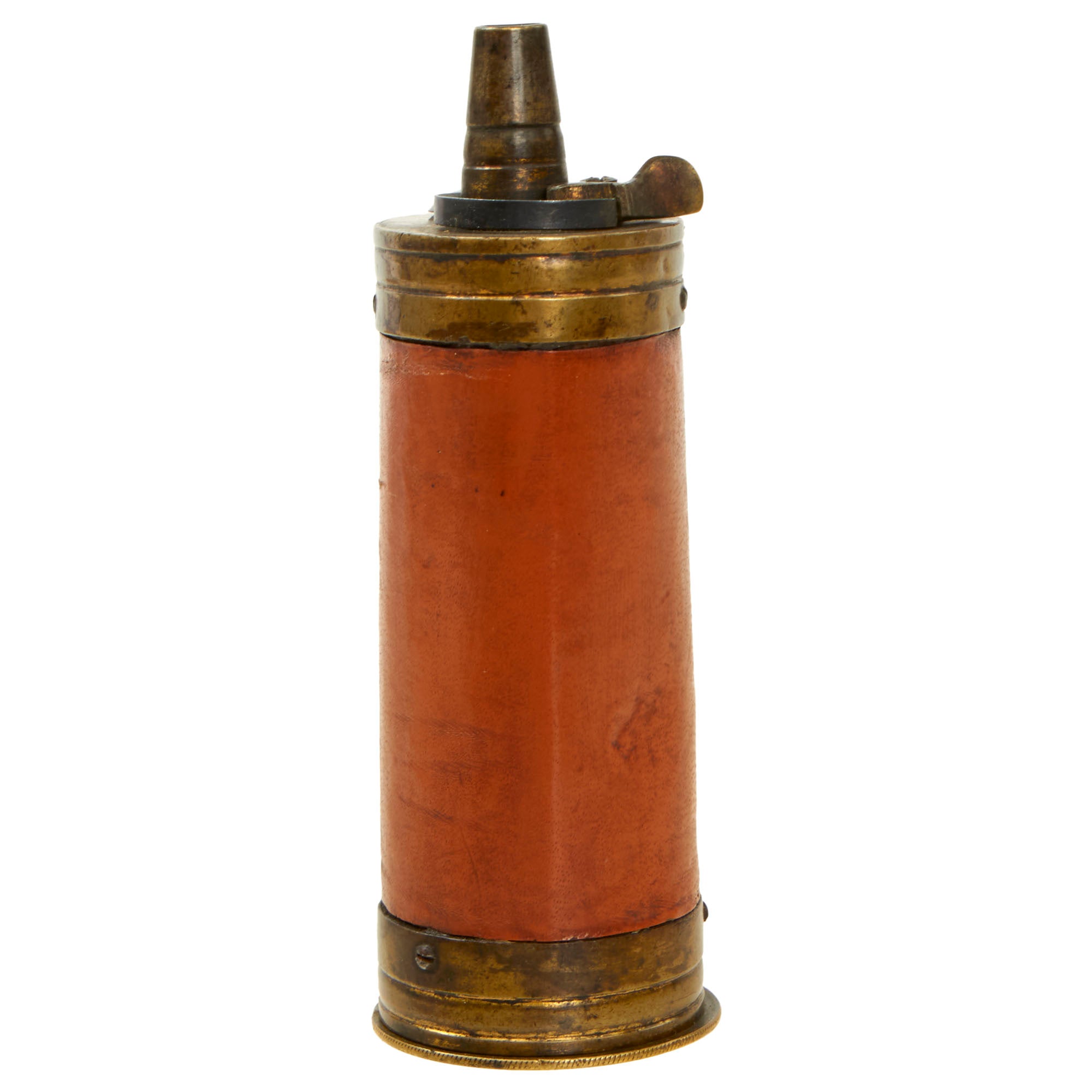 Original U.S. Revolutionary War Era Pistol Flask with Ball & Patch Com ...