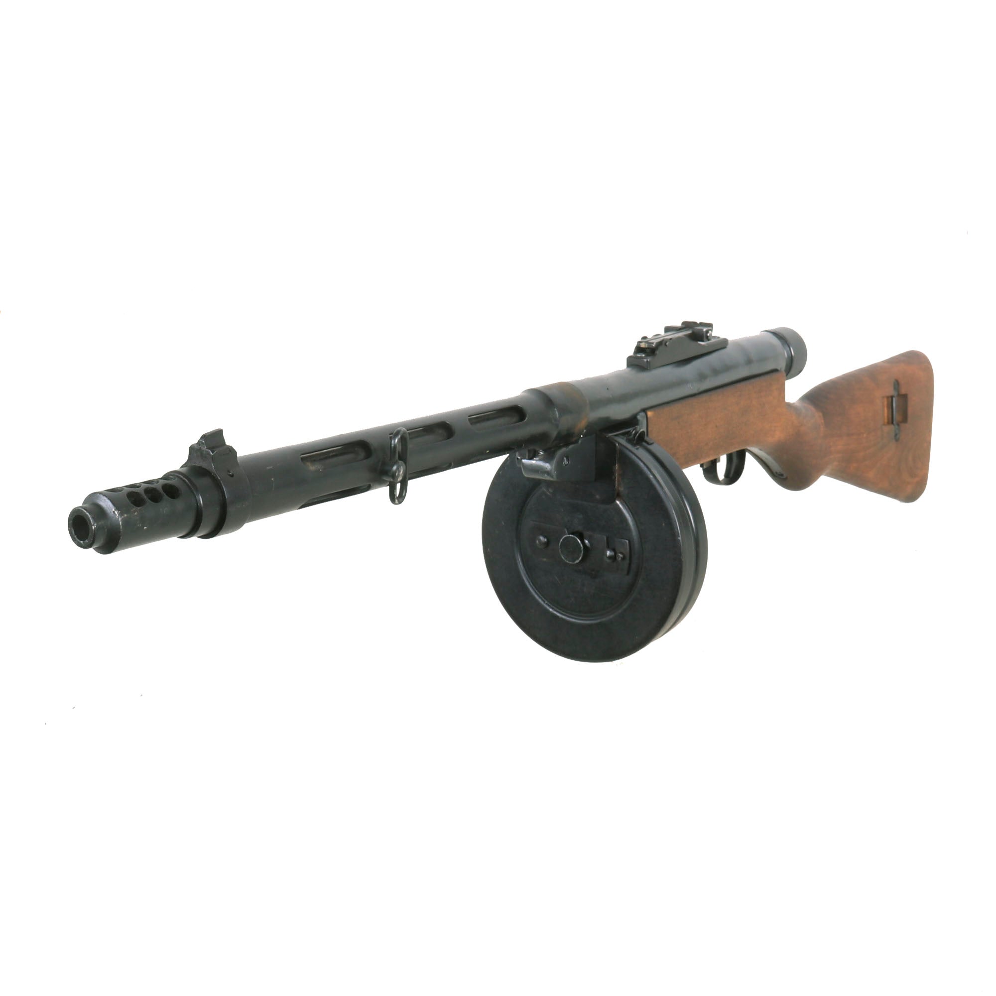 Original Finnish WWII Suomi KP/-31 M31 Display 9mm SMG with Drum Magazine – International ...