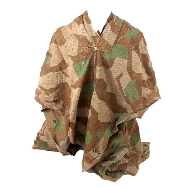 Original German WWII Zeltbahn Tent Quarter & Poncho in Splinter Patter ...