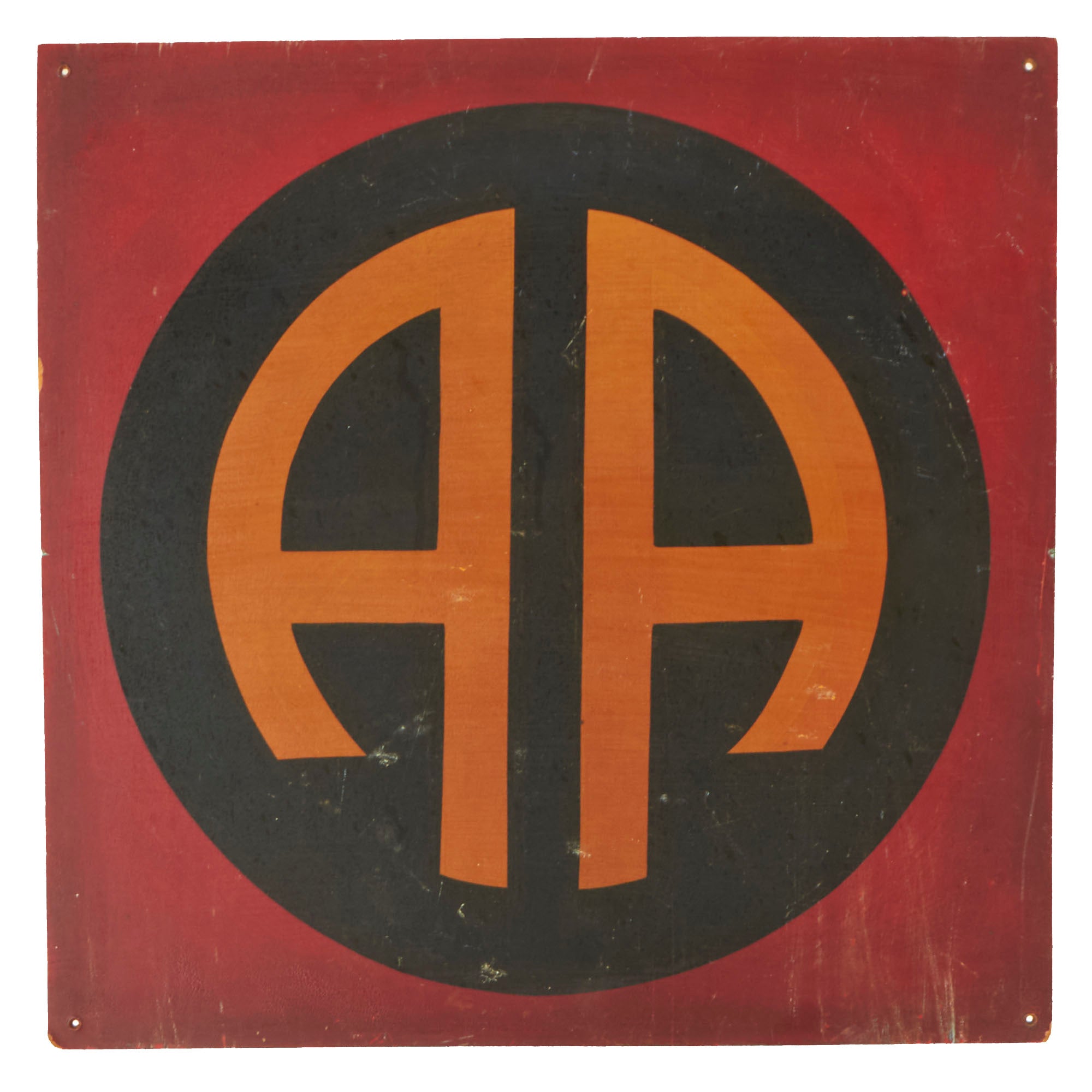 Original U.S. WWI Lot of 5 Large Divisional Painted Wall Insignia - 79 ...