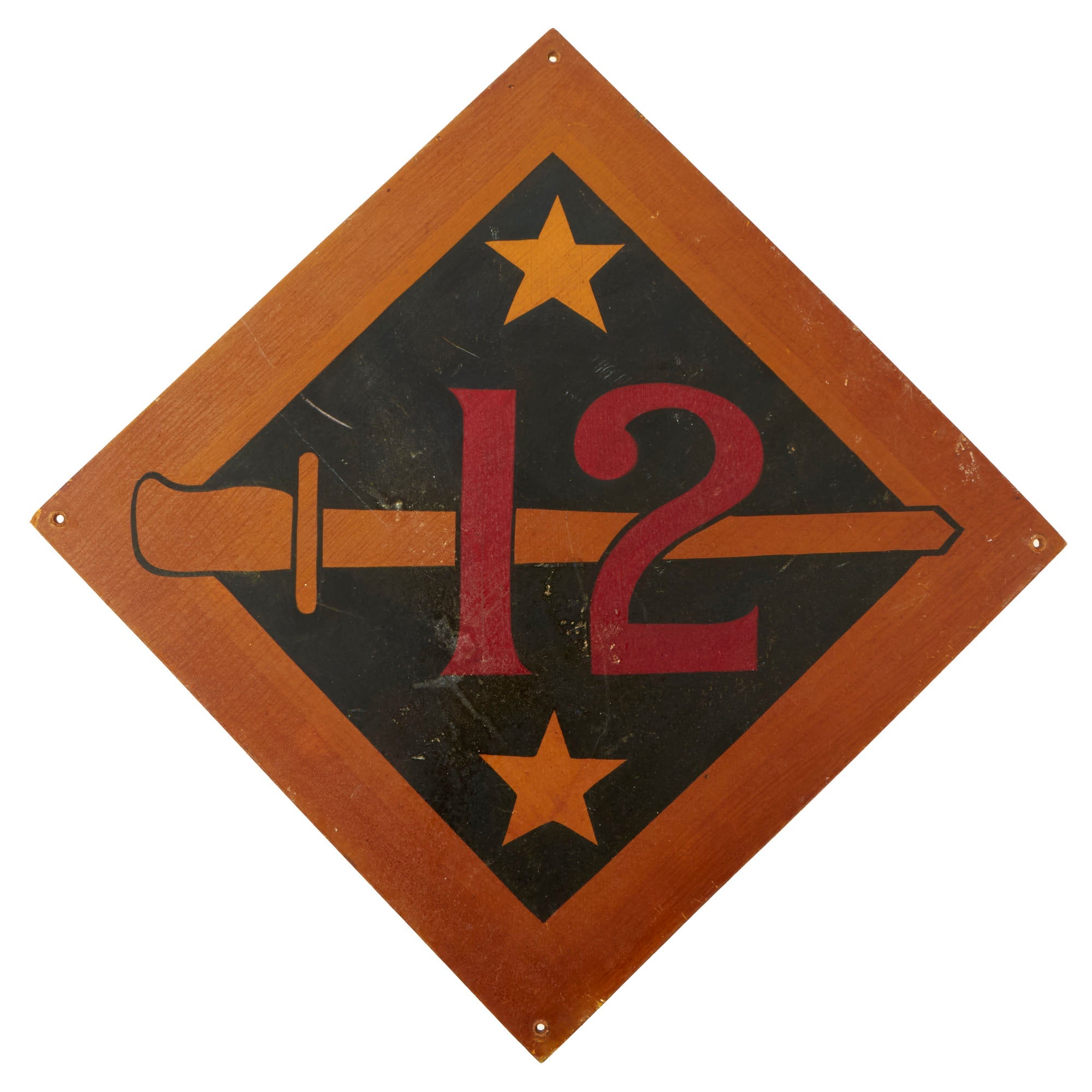 Original U.S. WWI Lot of 5 Large Divisional Painted Wall Insignia - 79 ...