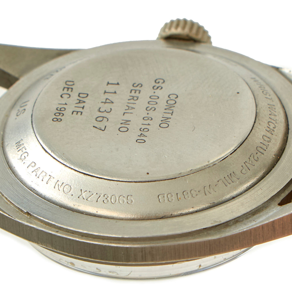 Original U.S. Vietnam War Functional Wristwatch - Dated December 1968 ...
