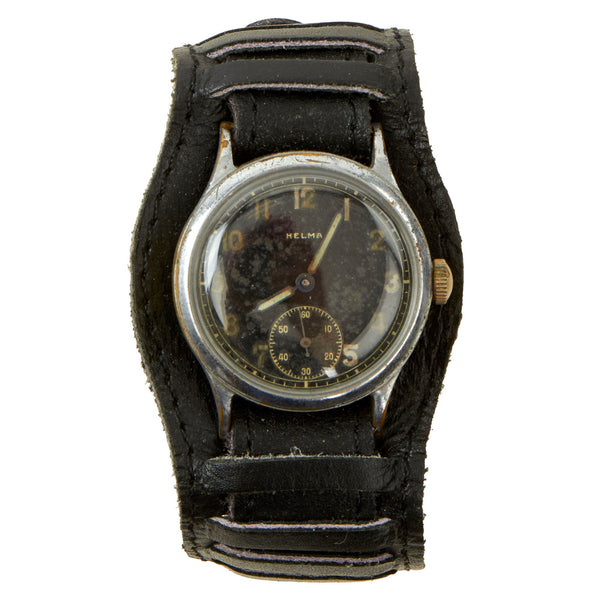Original German WWII Wehrmacht D-H Watch by Helma - Fully Functional ...