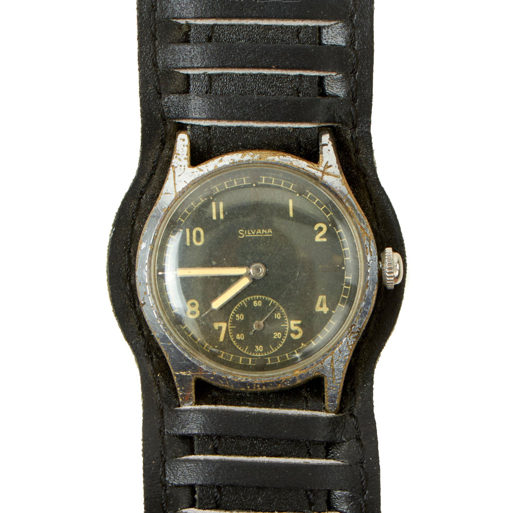 Original German WWII Wehrmacht D-H Wrist Watch by Silvana - Fully Func ...