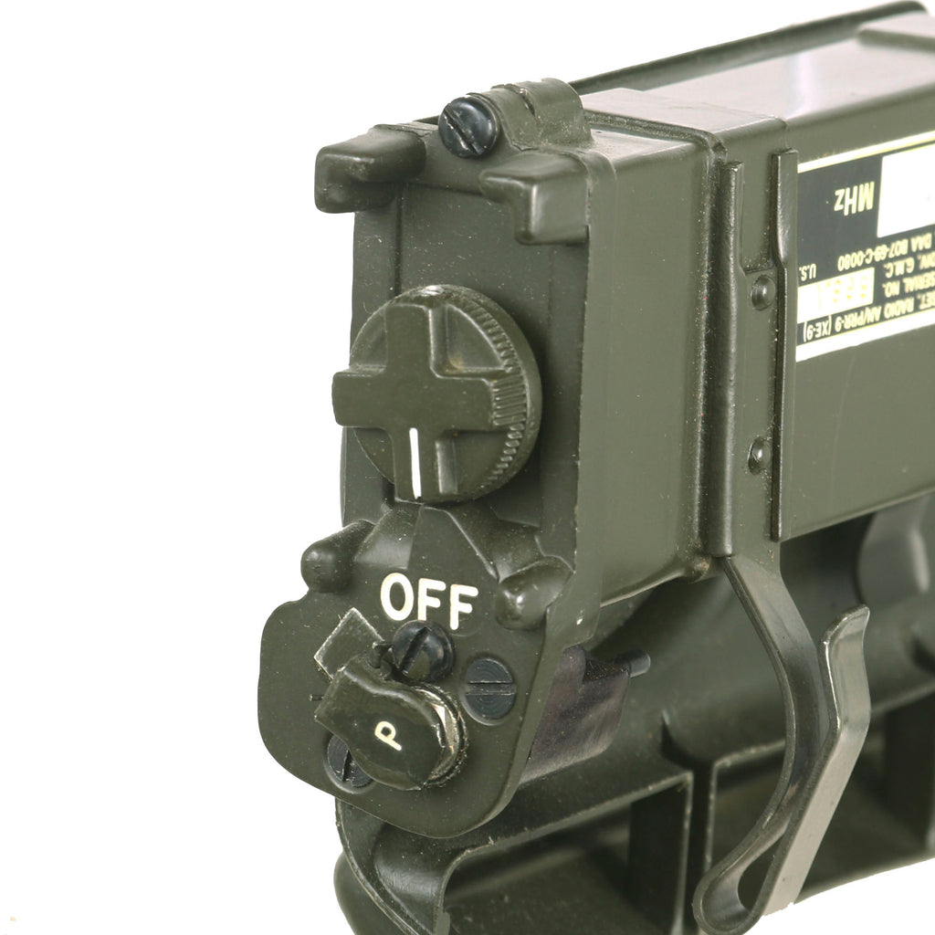 Original U.S. Vietnam War M1 Helmet with PRT-4 / PRR-9 Squad Radio Set ...