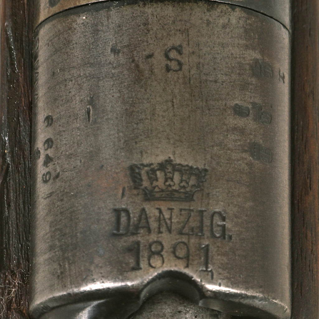 Original German Pre-WWI Gewehr 88/05 S Commission Rifle by Danzig Arse ...