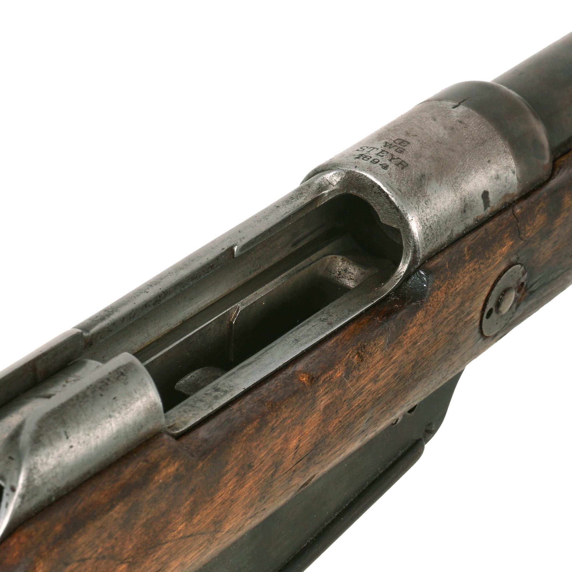 Original German Pre-WWI Gewehr 1888 Commission Rifle by ŒWG Steyr Seri ...