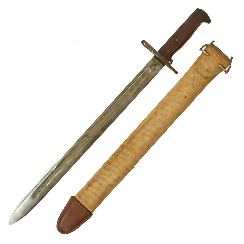 Original U.S. WWI M1905 Springfield Rifle 16" Bayonet by Springfield A ...