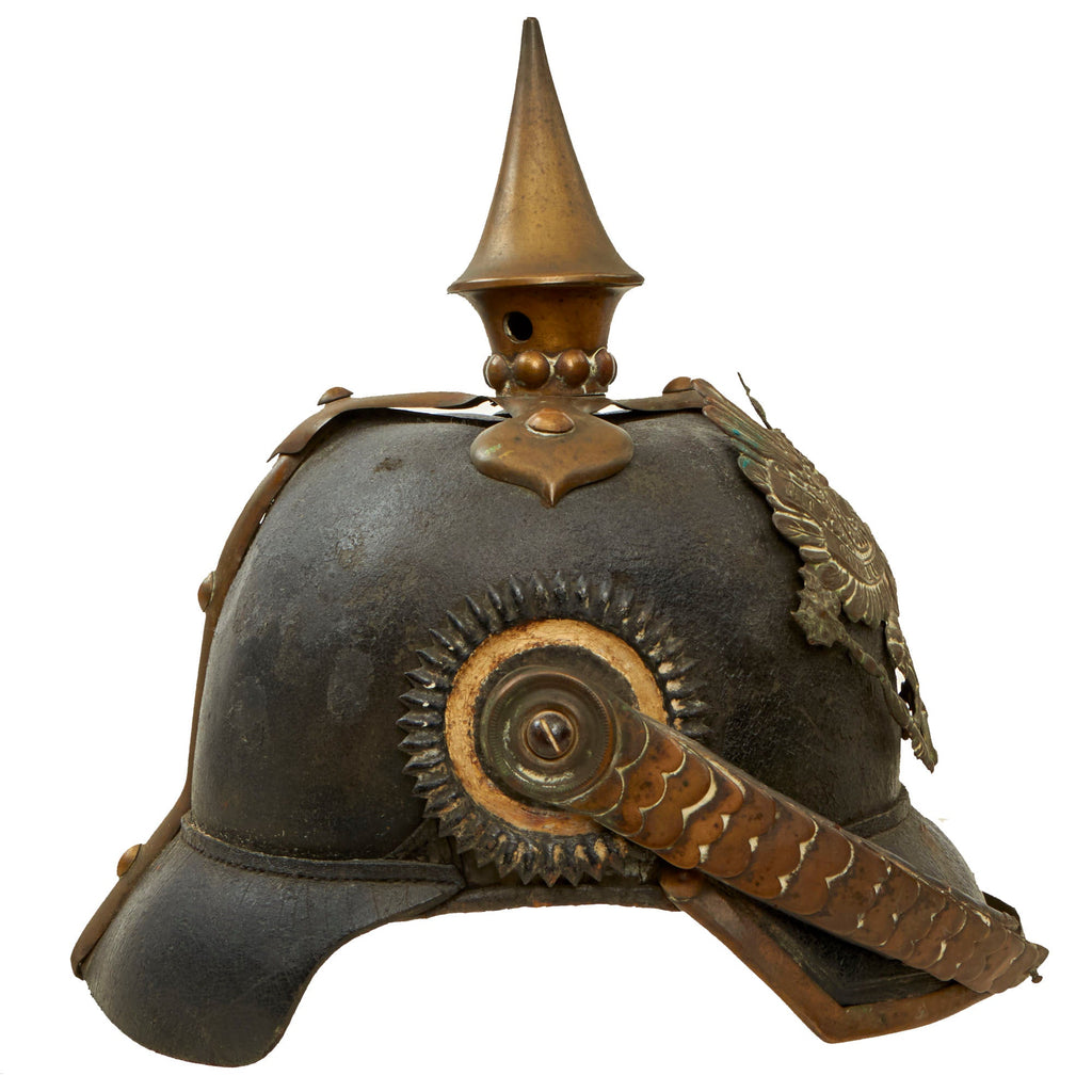 Original Imperial German Prussian M1856/57 Pickelhaube with Extremely ...