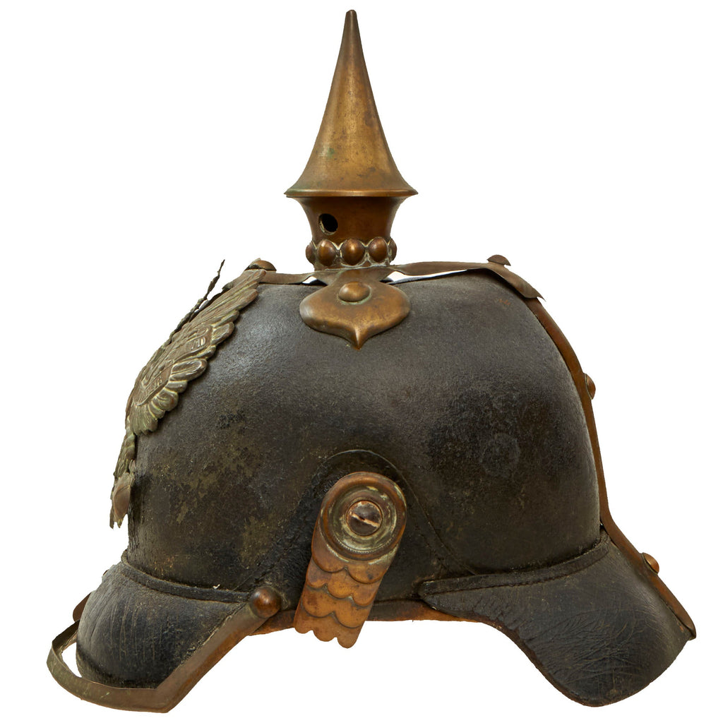 Original Imperial German Prussian M1856/57 Pickelhaube with Extremely ...