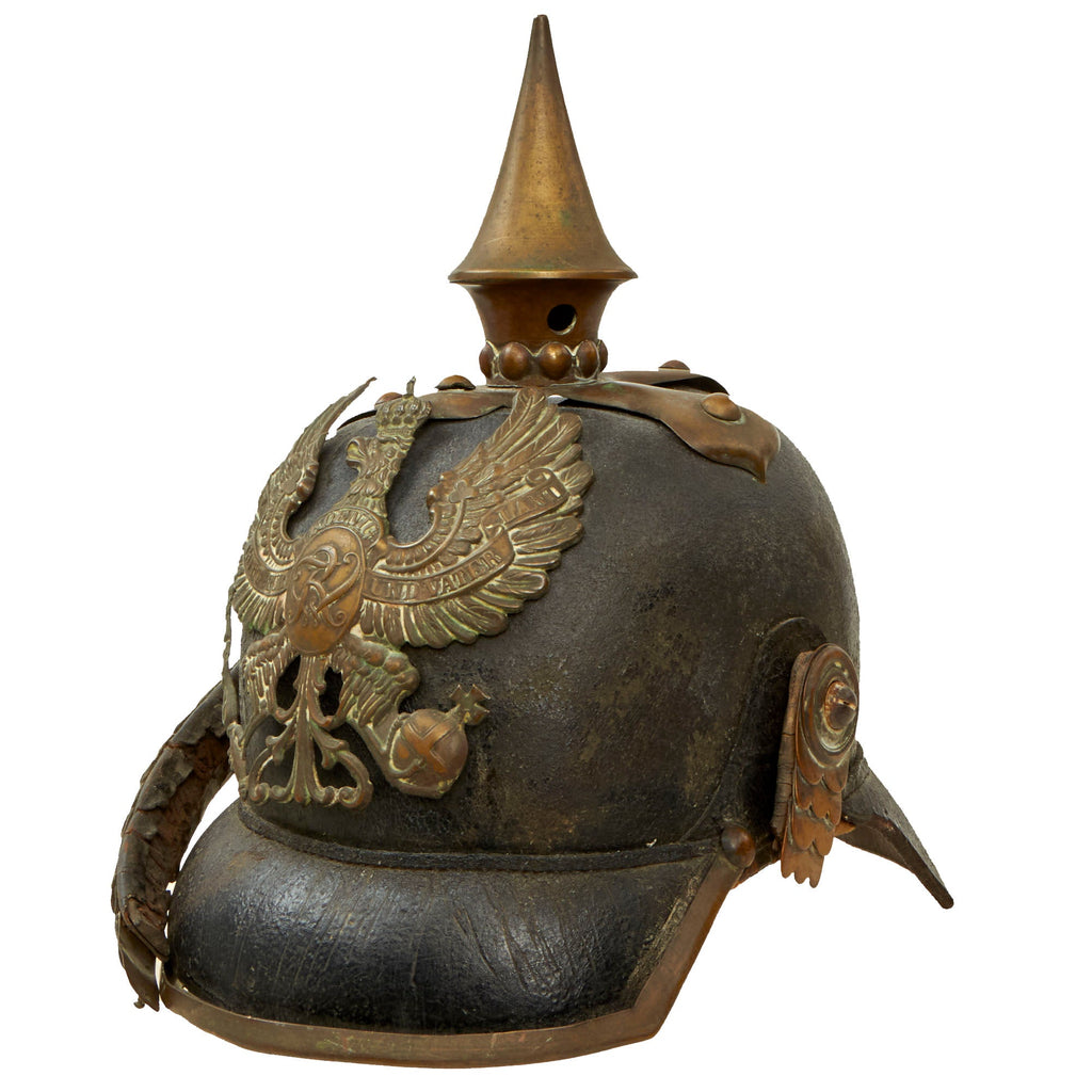 Original Imperial German Prussian M1856/57 Pickelhaube with Extremely ...
