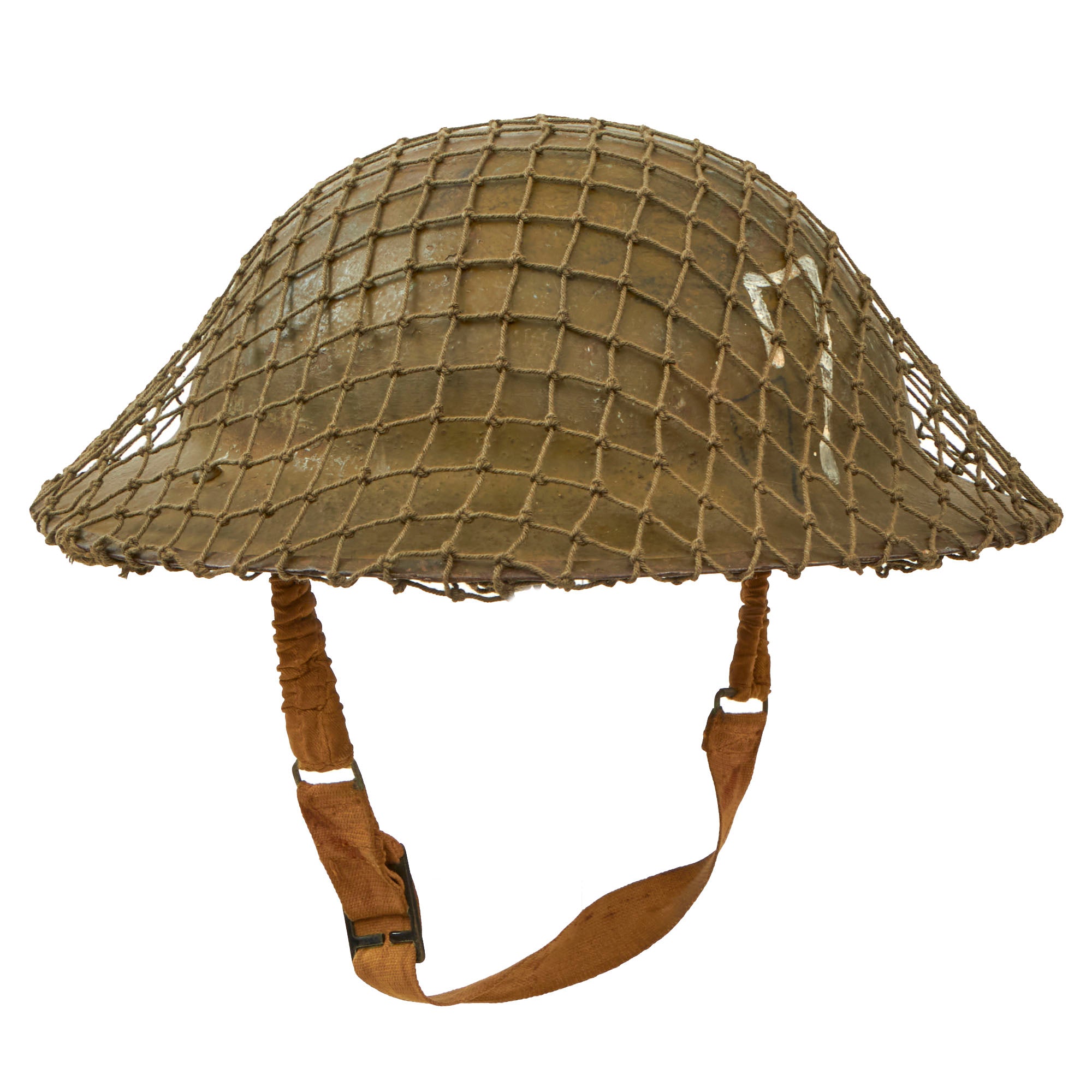 Original Canadian WWII Unissued Brodie MkII Steel Helmet Complete with ...