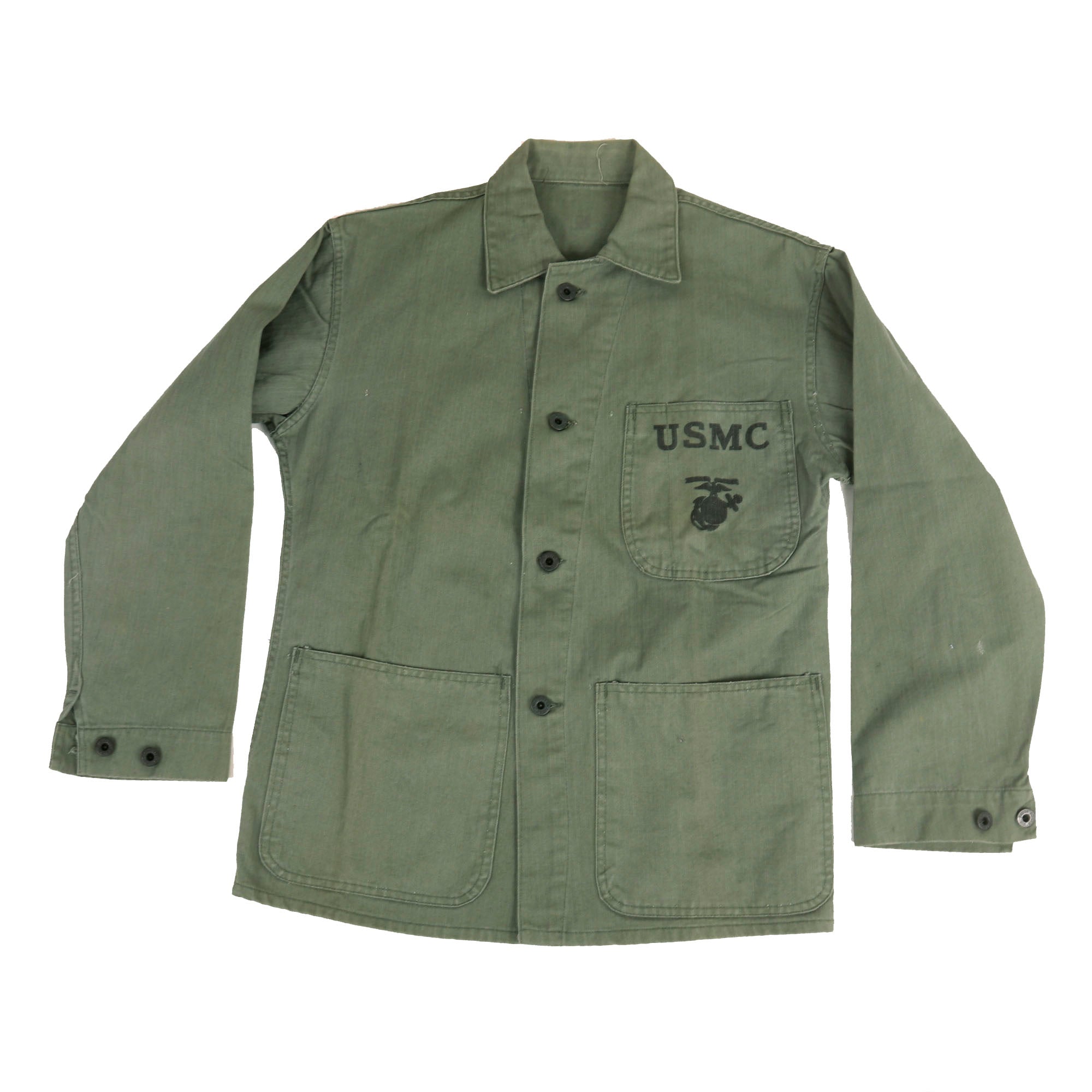 Original U.S. WWII USMC HBT Herringbone Twill P41 Combat Jacket ...