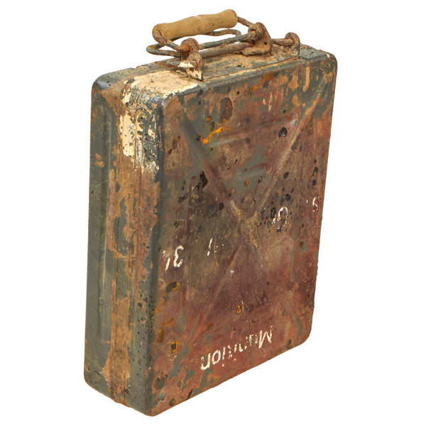 Original German WWII 8cm Granatwerfer 34 Mortar Round GrW 34 Steel Tra ...