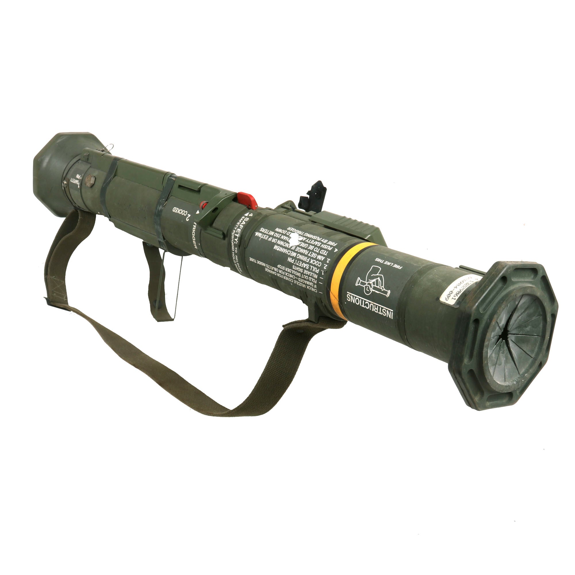 Original U.S. M163 AT-4 Recoilless Smoothbore 84mm Anti-Tank Launcher ...