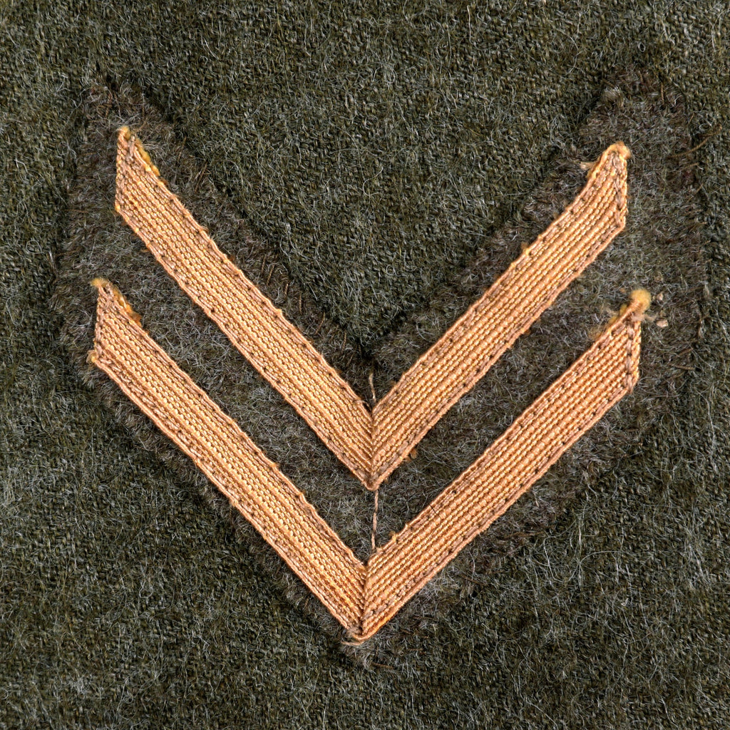 Original U.S. WWI 80th Division Uniform Jacket and Overseas Cap - Woun ...