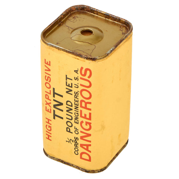 Original U.S. WWII Corps of Engineers High Explosive TNT 1/2 Pound Blo ...
