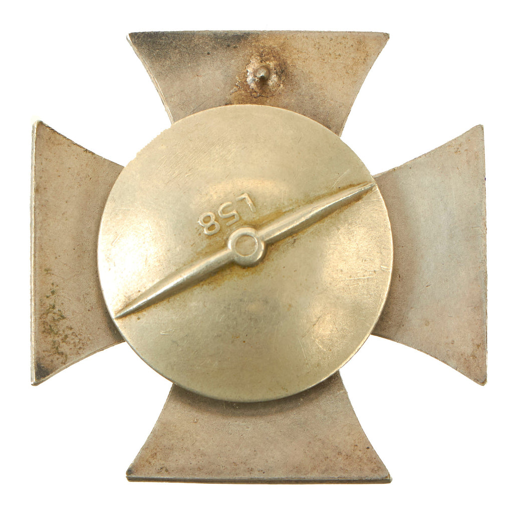 Original German WWII Vaulted Screw Back Iron Cross First Class 1939 by ...
