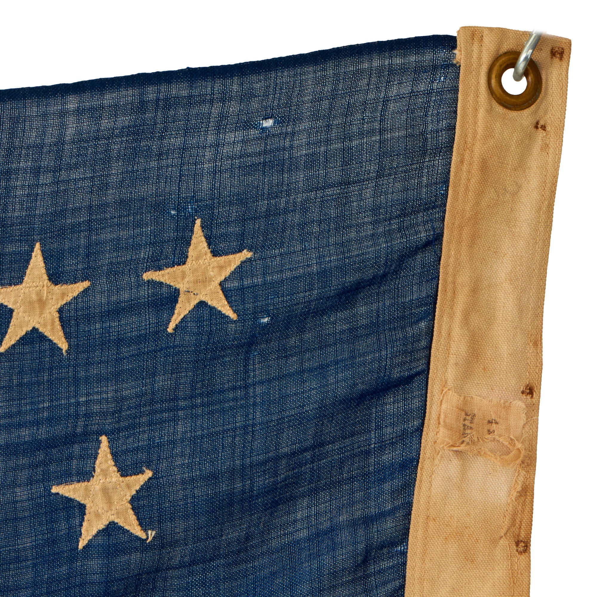 Original U.S. Pre-WWI 46 Star Multi-Piece Cloth National Flag - 71” x ...