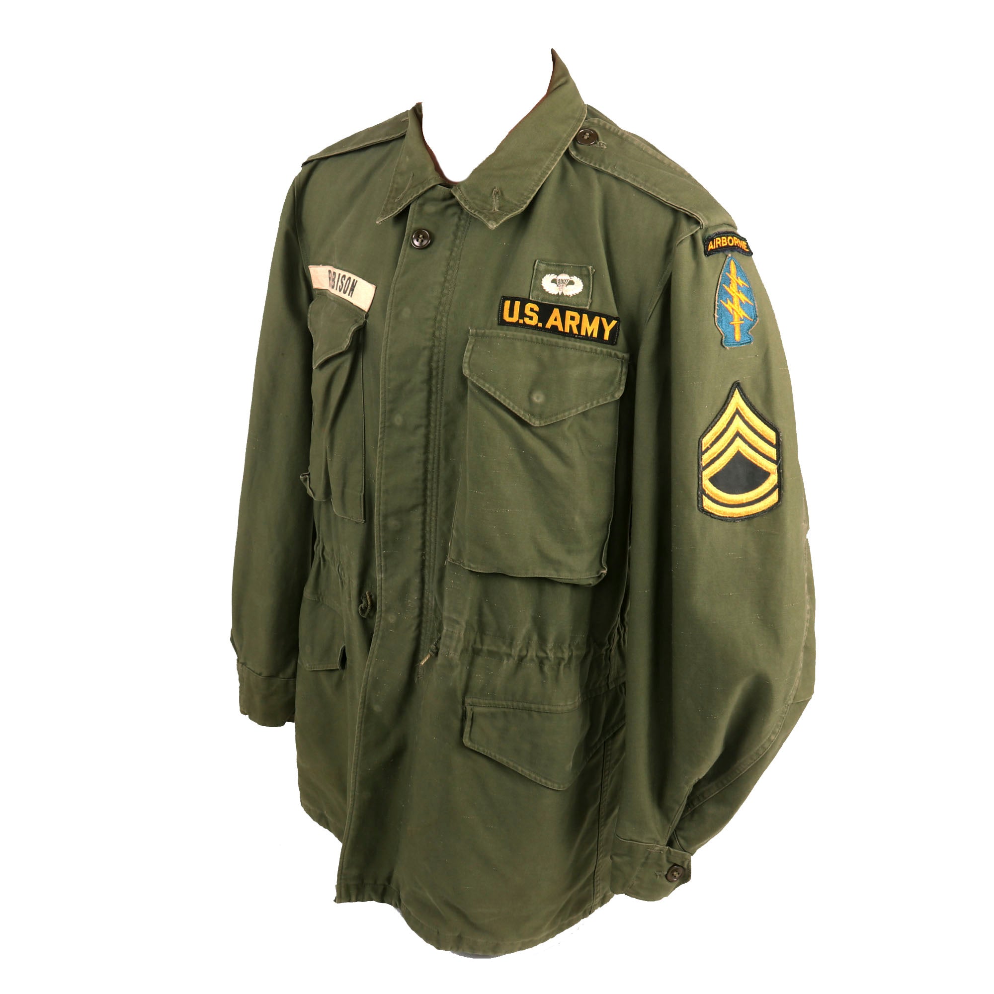Original U.S. Vietnam War M1951 1st Special Forces (Airborne) Field Ja ...