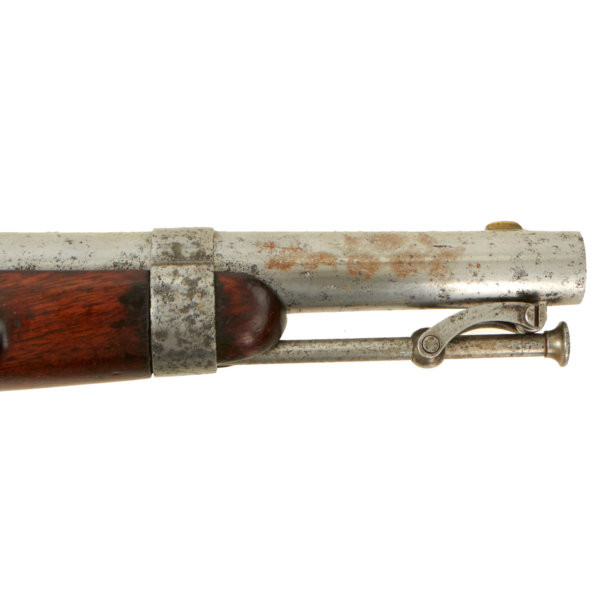 Original U.S. Model 1836 Flintlock Cavalry Pistol by R. Johnson with C ...