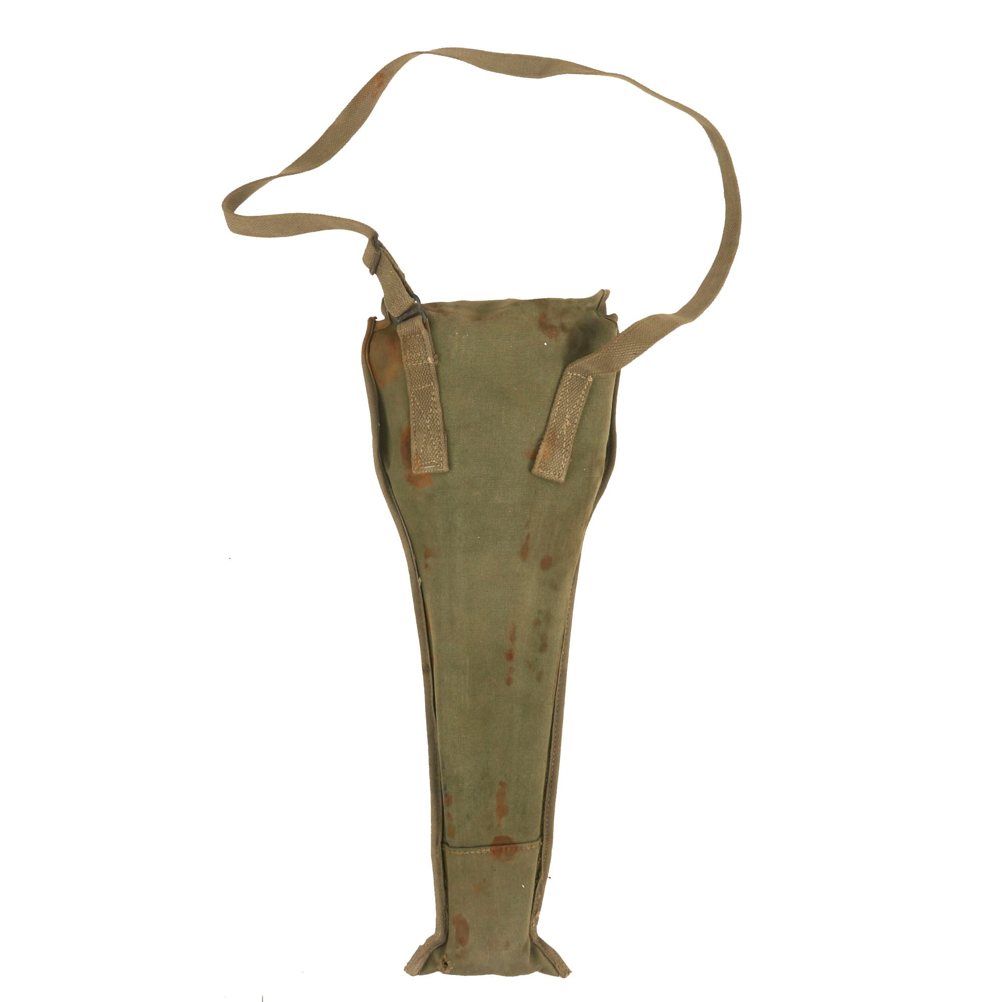 Original U.S. WWII DANGER Mine Field Marker Kit Flag Set Case Complete ...