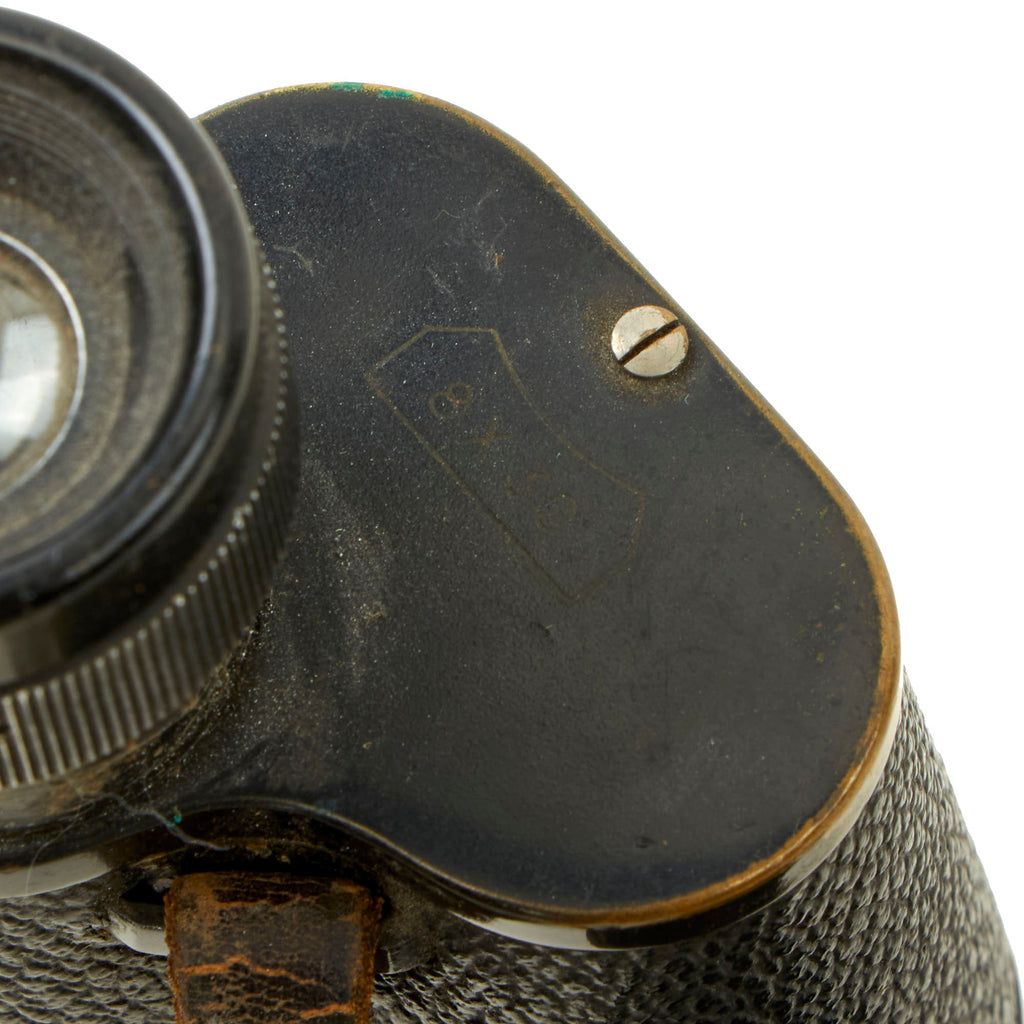 Original German WWII 8x30 Dienstglas Binoculars With Neck Strap ...