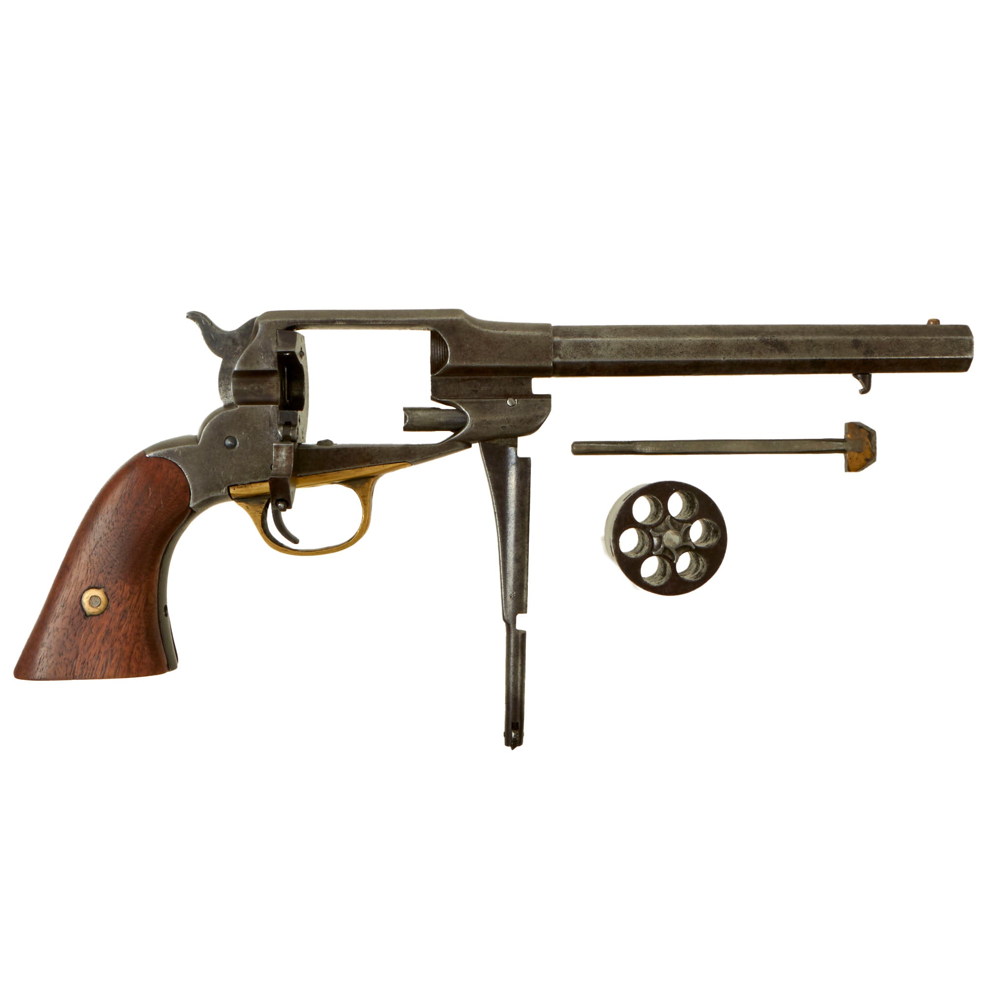 Original U.S. Civil War Era Remington New Model 1863 Navy Revolver Fac ...
