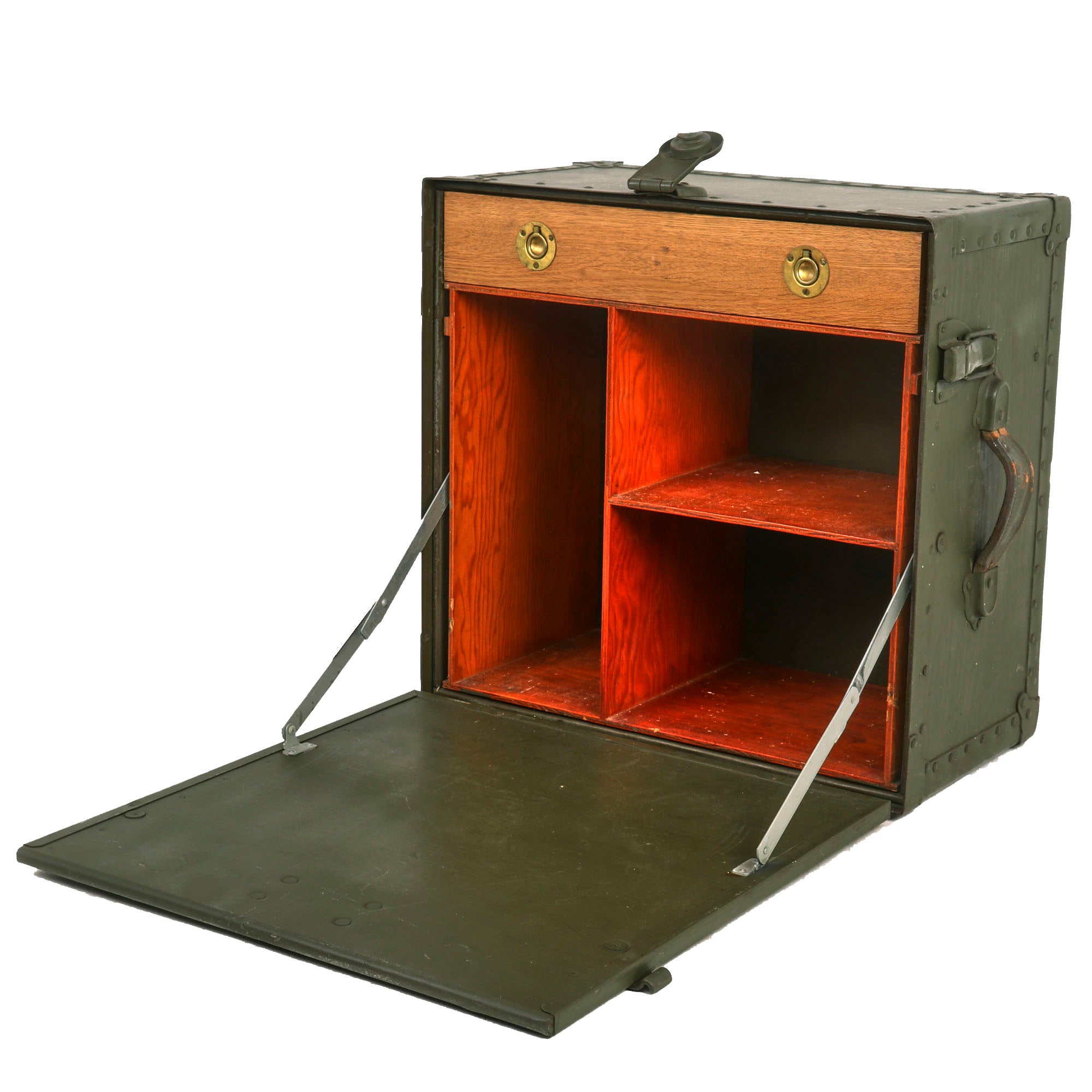 Original U.S. WWII 1942 Dated Army Officer's Folding Field Desk by ...