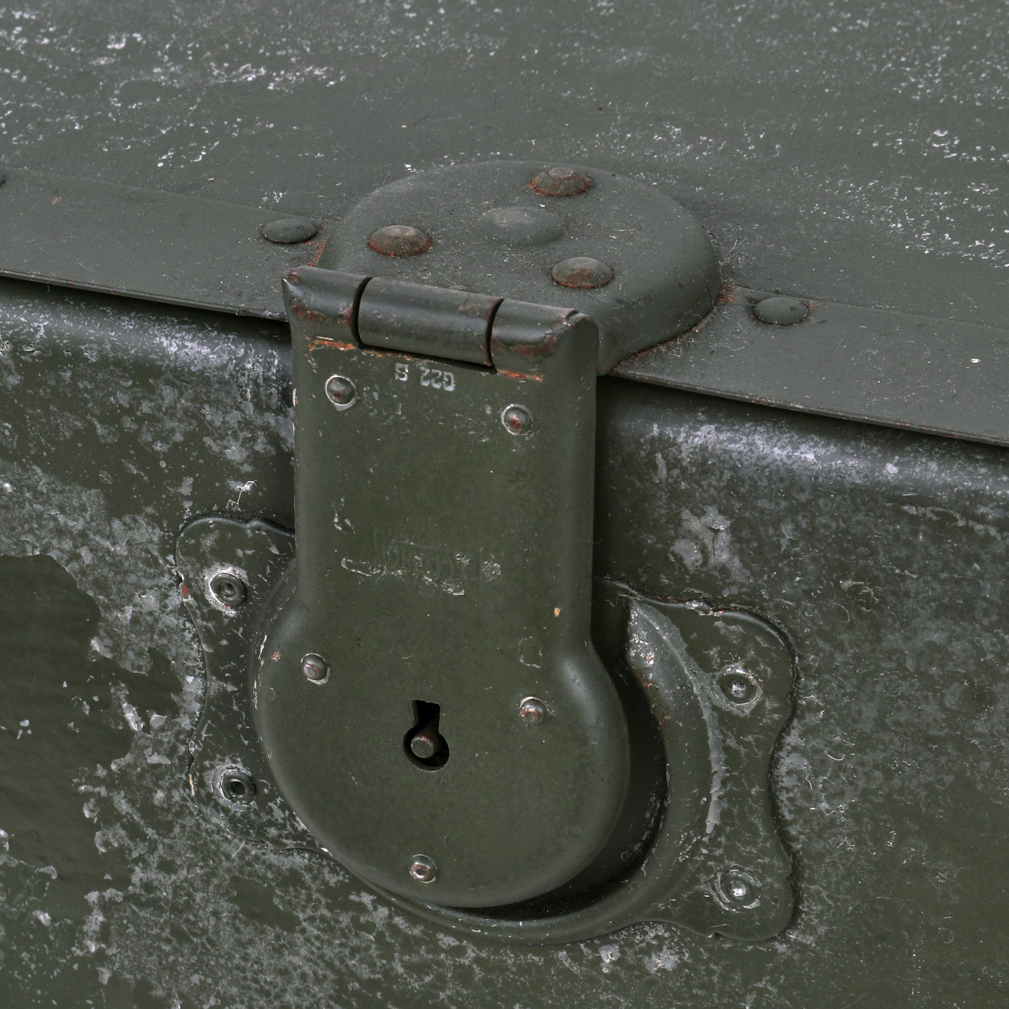 Original U.S. WWII 1942 Dated Army Officer's Folding Field Desk by ...