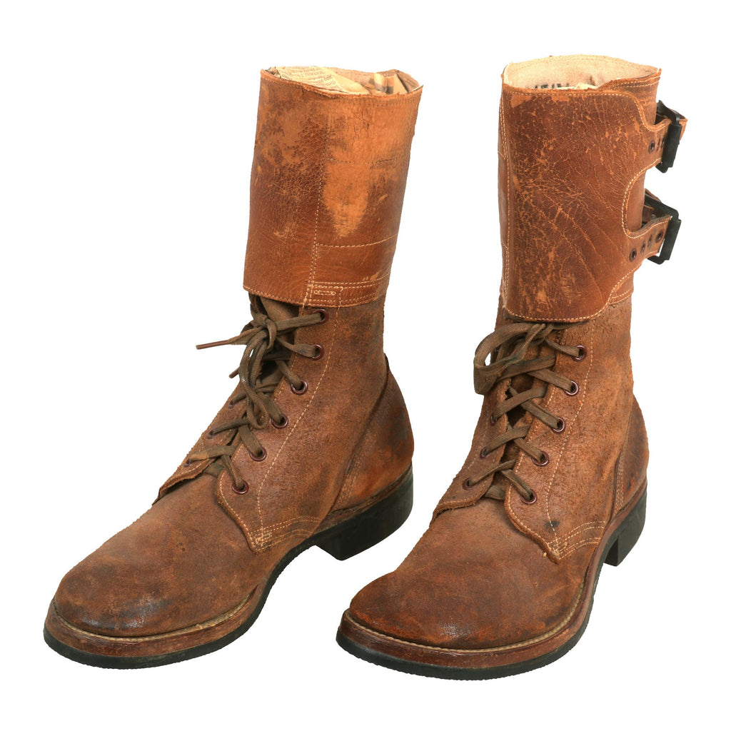 Original U.S. WWII Named M1943 Double Buckle Combat Service Boots - Ma ...