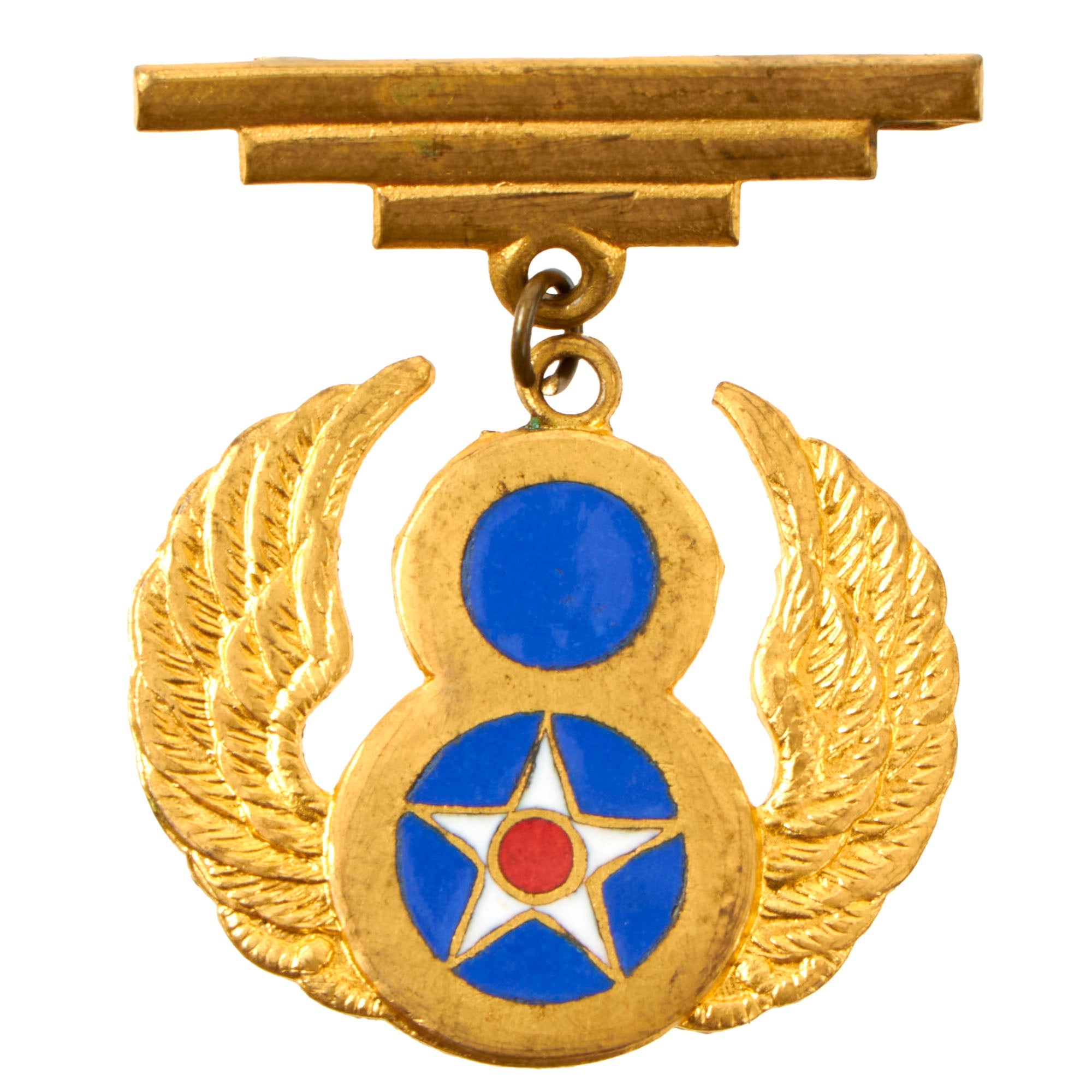 Original U.S. WWII 8th Air Force Bracelet & Sweetheart Pin Jewelry Lot ...