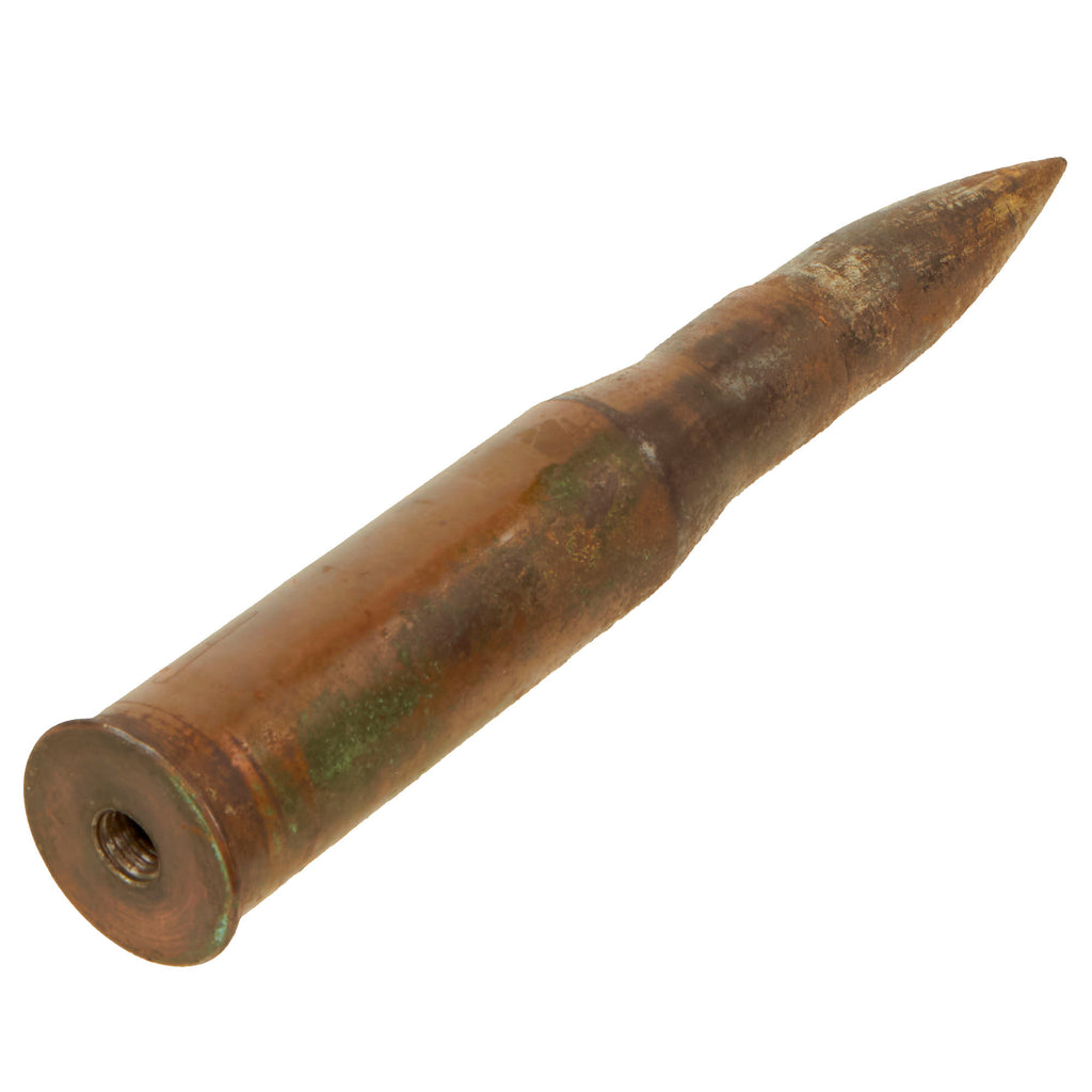 Original U.S. WWII Army Inert 37mm AP Steel Round For The 37mm Anti-Ta ...