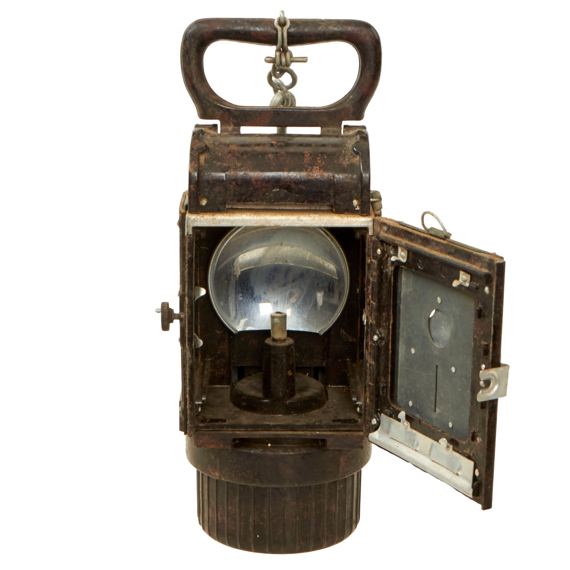 Original German WWII Bakelite Military Issue Carbide Trench Lantern ...