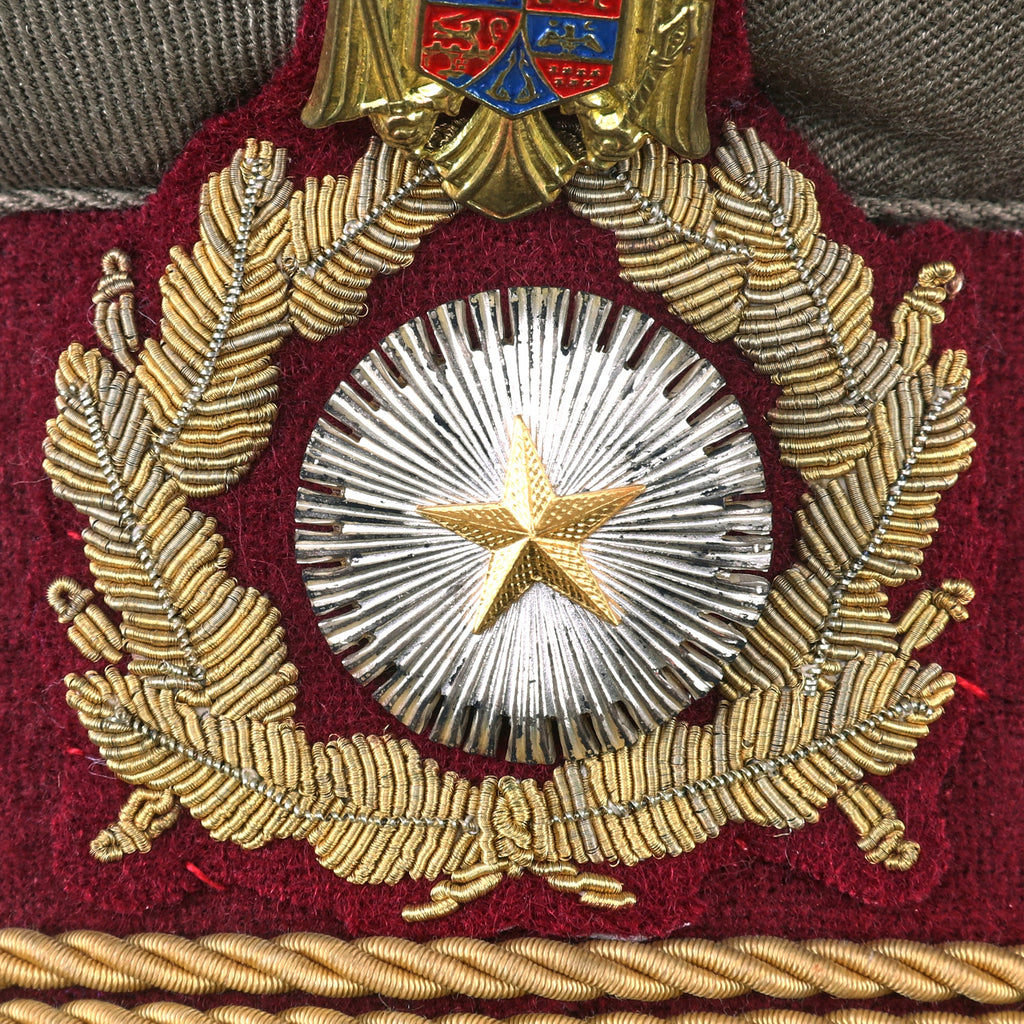 Original Romanian Army Land Forces “Military Medicine” General Officer ...