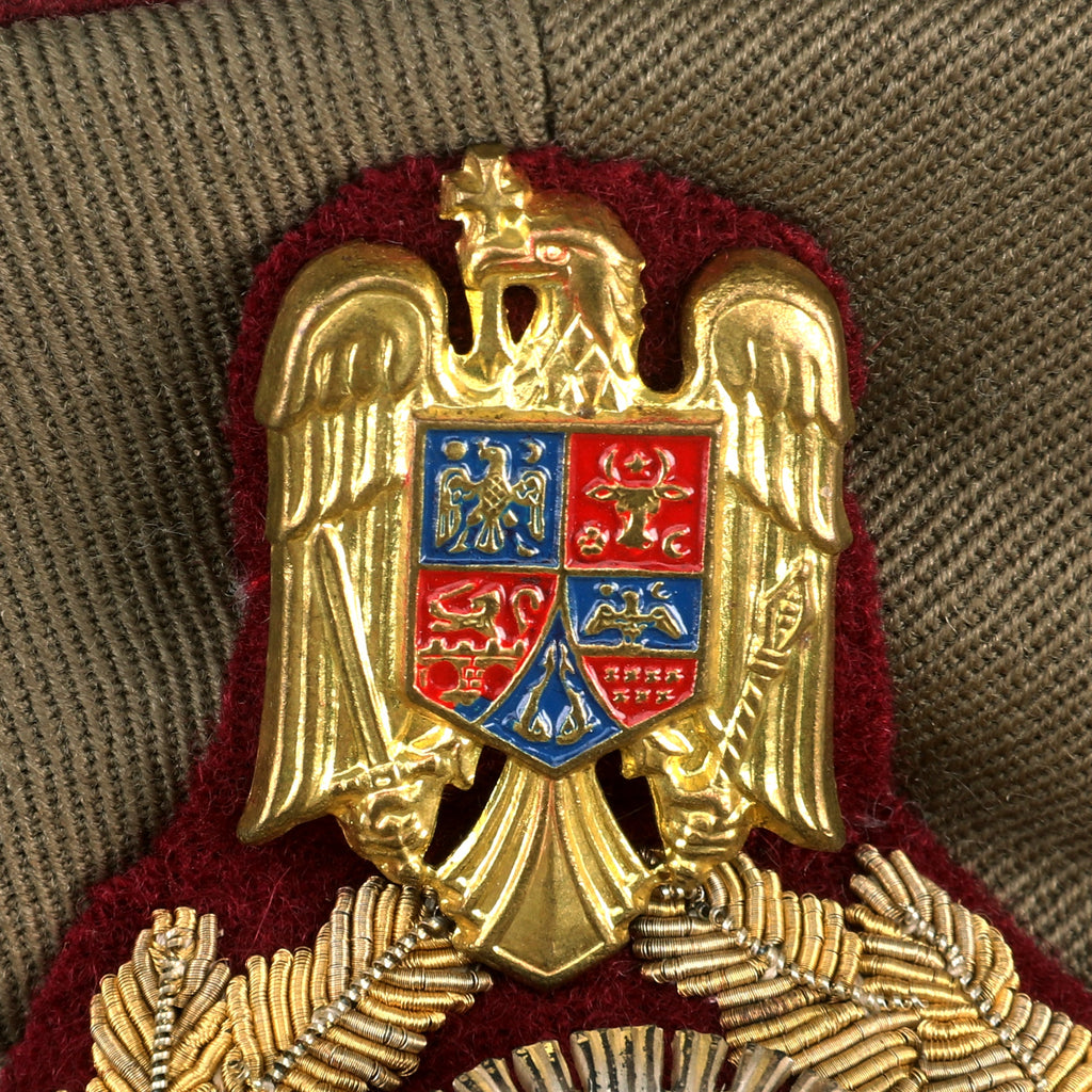 Original Romanian Army Land Forces “Military Medicine” General Officer ...