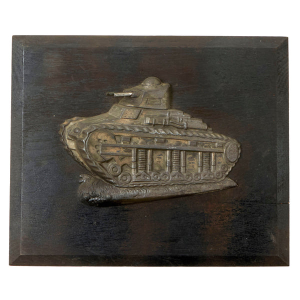 Original German WWII Panzer I Tank Wall Plaque – International Military ...