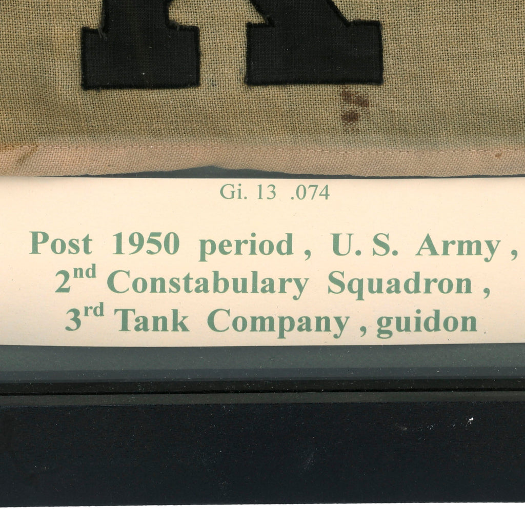 Original U.S. Army Post 1950 German Occupation 2nd Constabulary Squadr ...