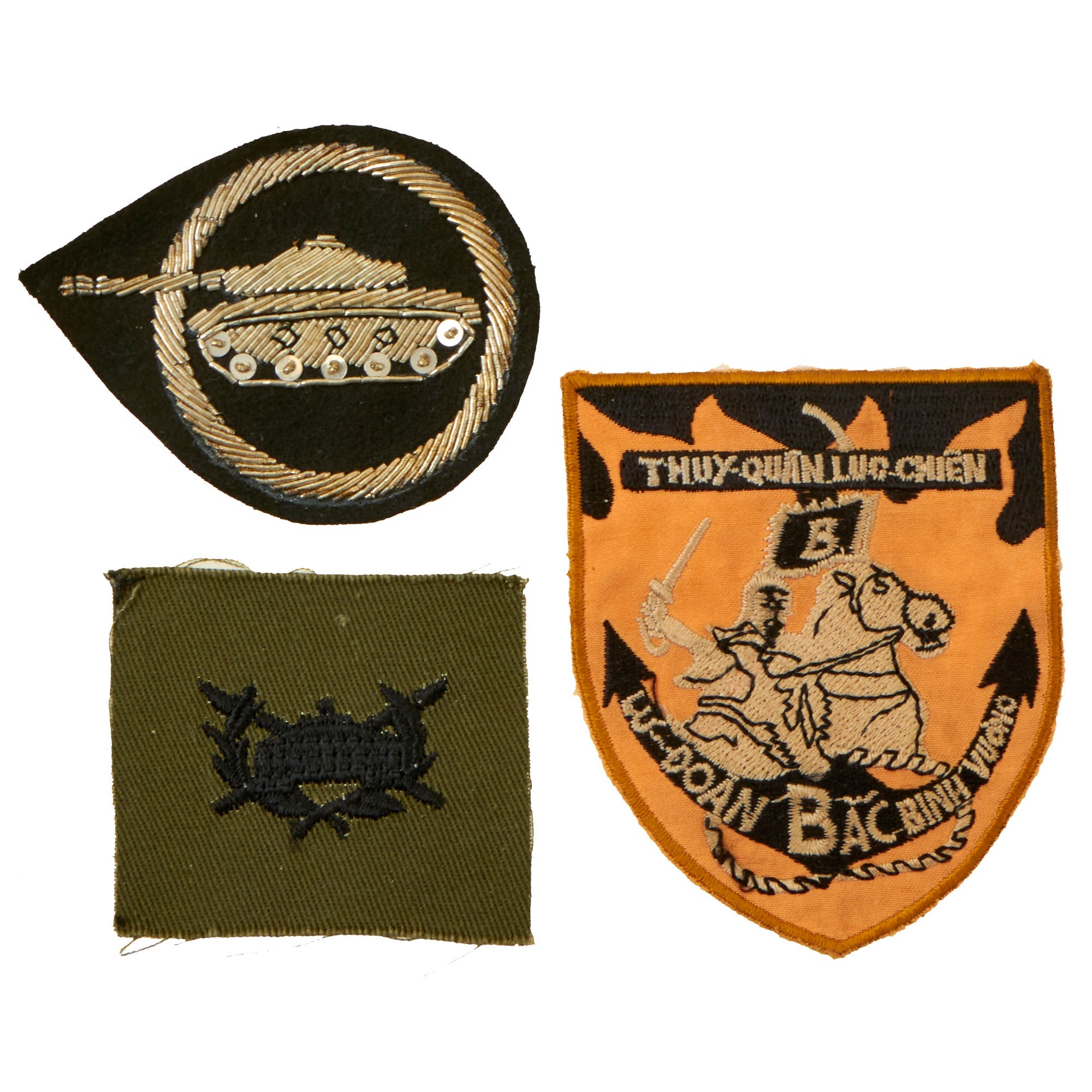 Original Vietnamese Vietnam War Era Collection of North & South Tank I ...