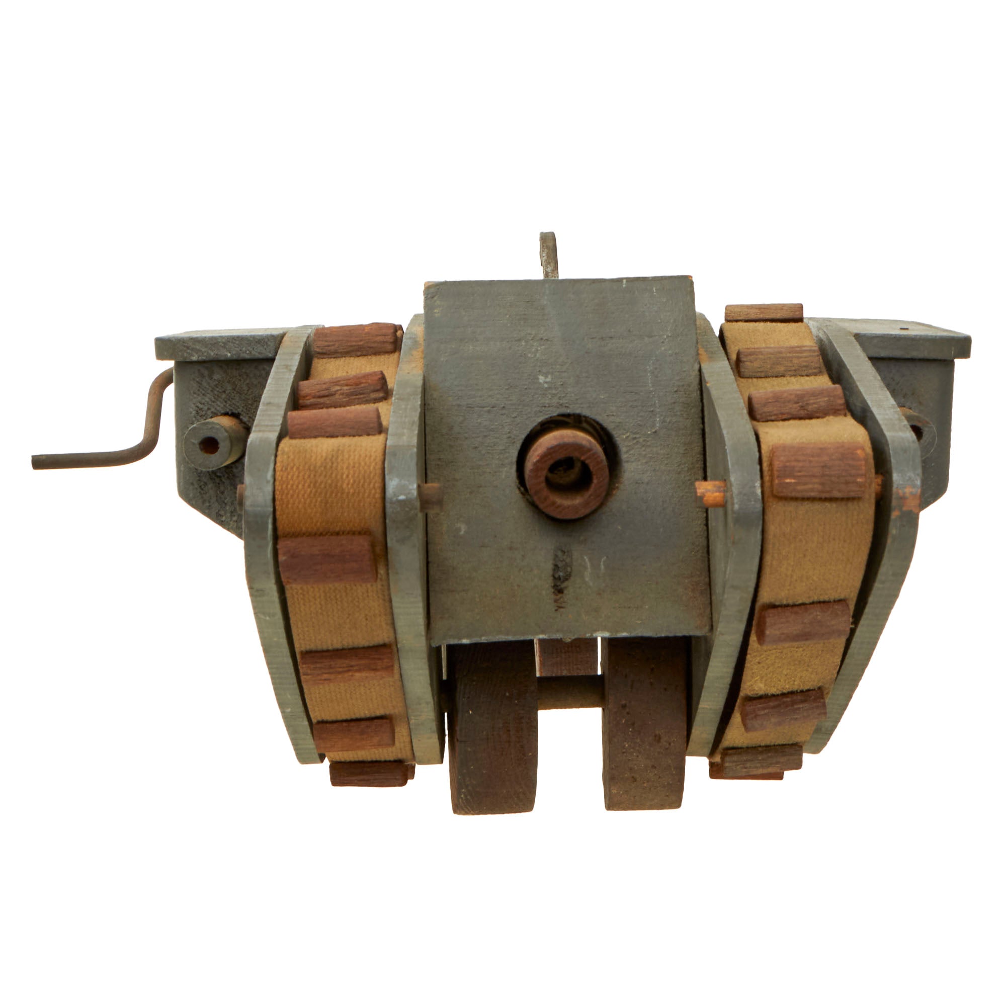 Original U.S. Inter-War Era Wooden WWI Mk IV Tank Pull Toy Manufacture ...