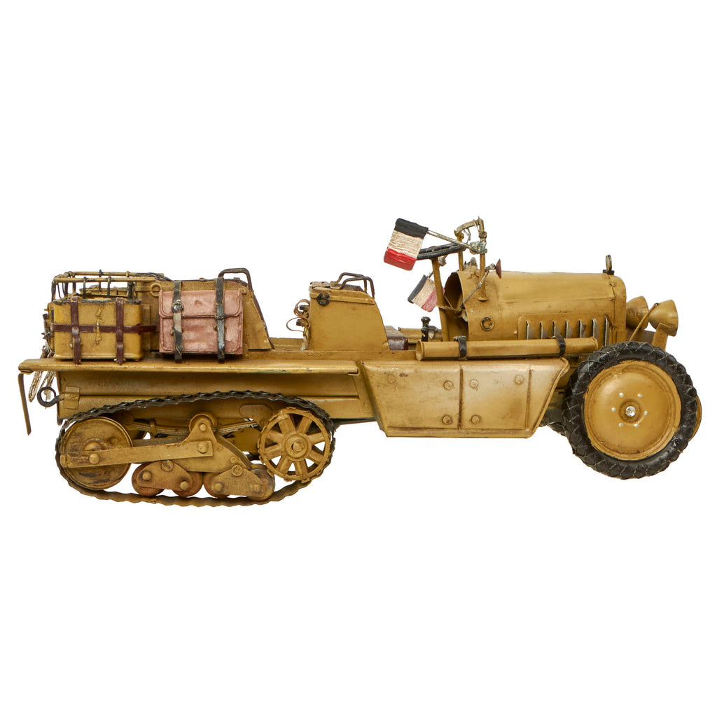 Original French WWII Model Citroën Half-Track Type P17 with Trailer ...
