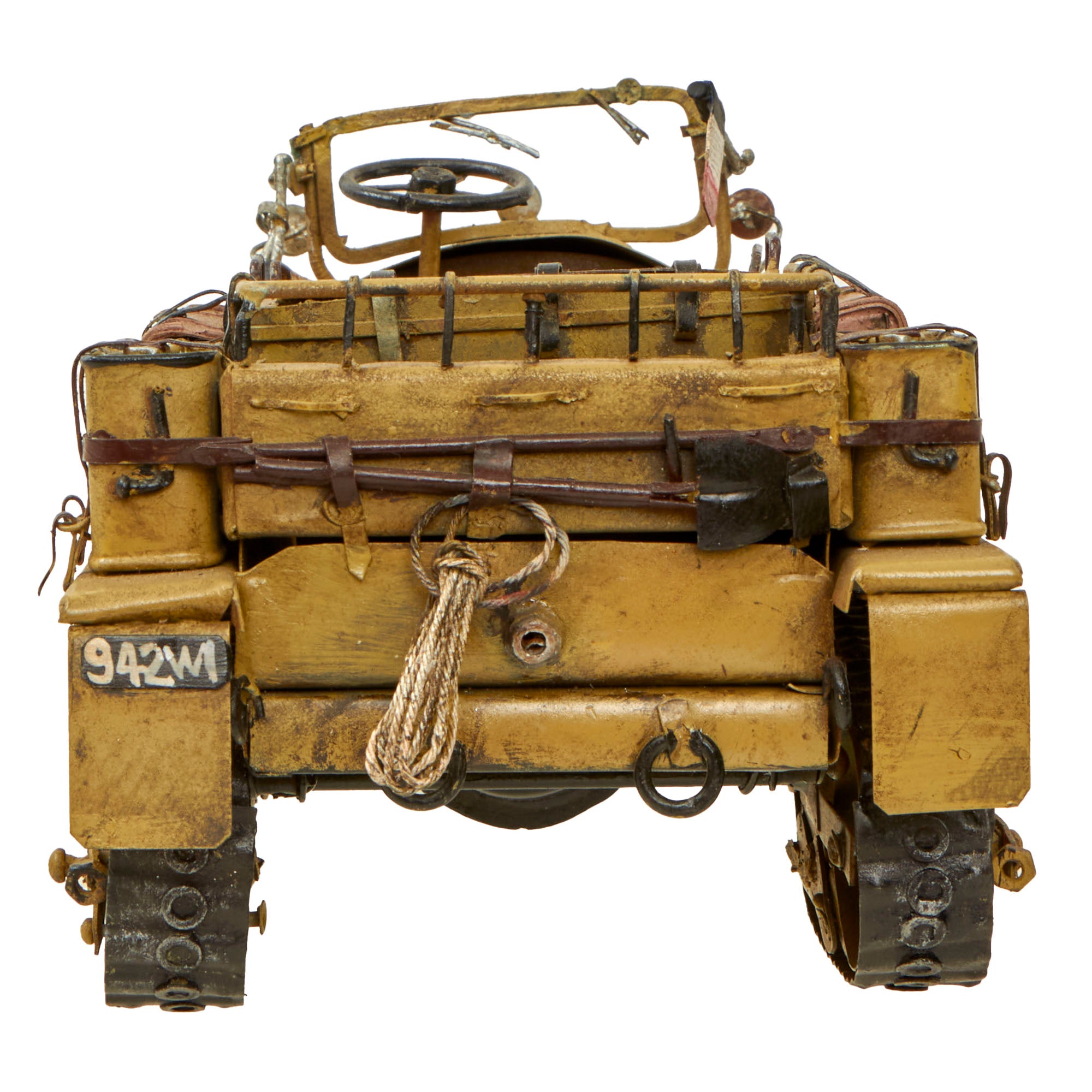 Original French WWII Model Citroën Half-Track Type P17 with Trailer ...