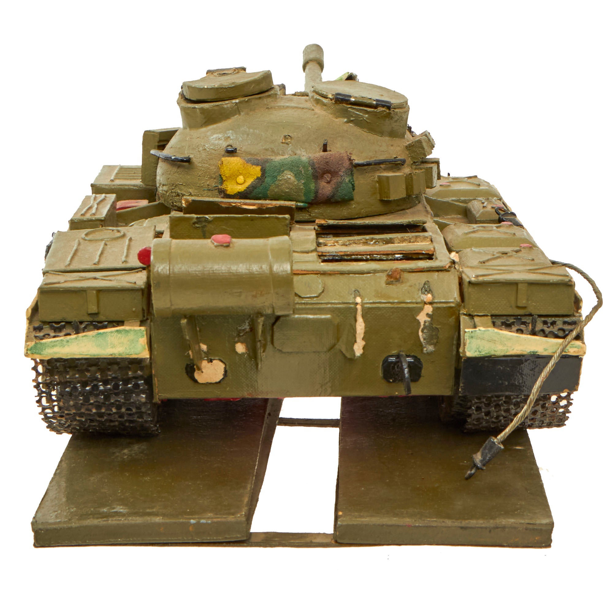 Original Czech Cold War Era Cardboard and Wood T-54/T-55 Soviet Main B ...
