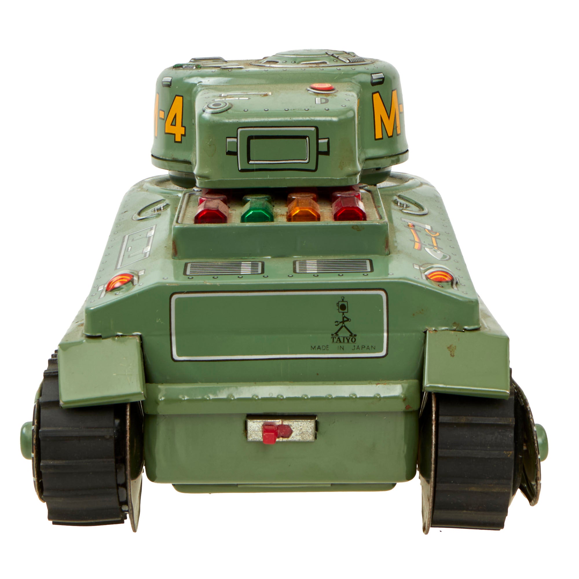 Original U.S. Vietnam War Era 1960s Tin Mechanical Battery Operated M ...