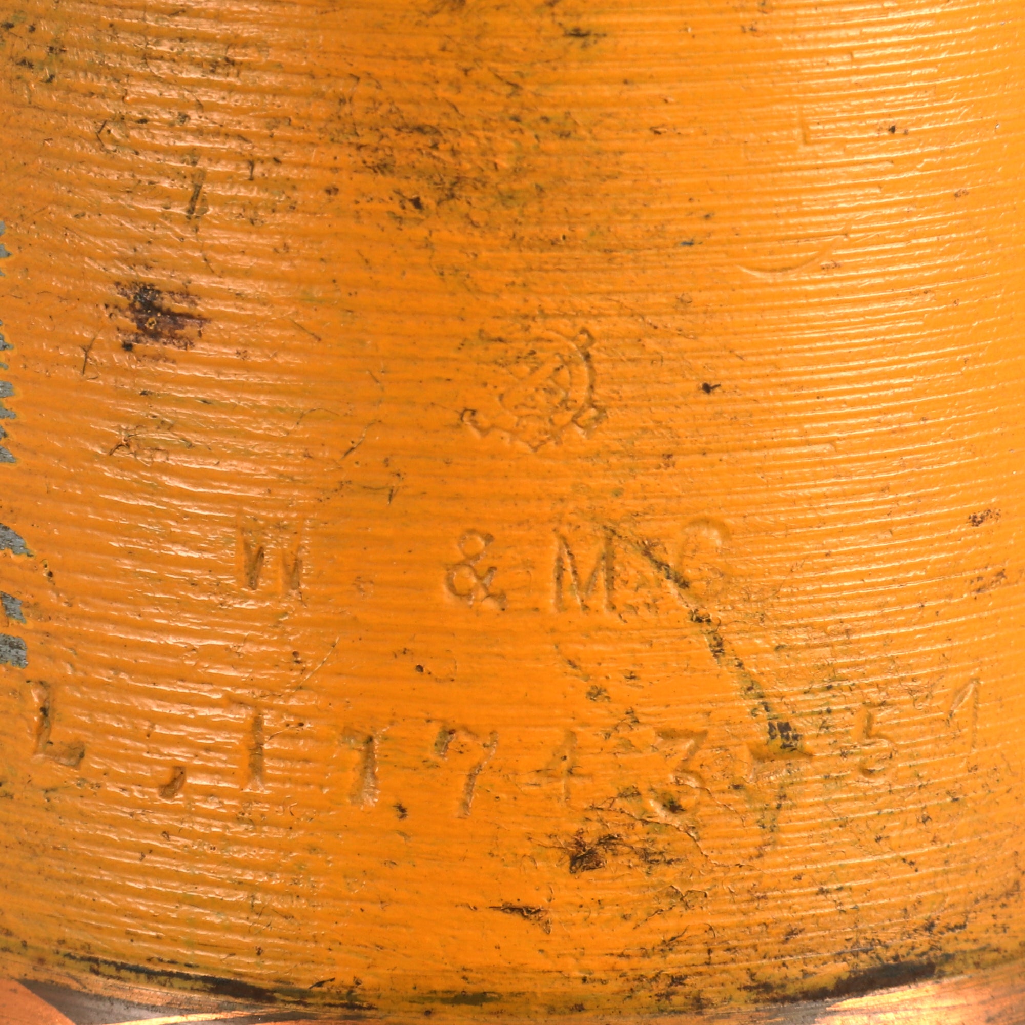 Original U.S. WWII 75mm M2-M6 Artillery Round Projectile & Casing with ...